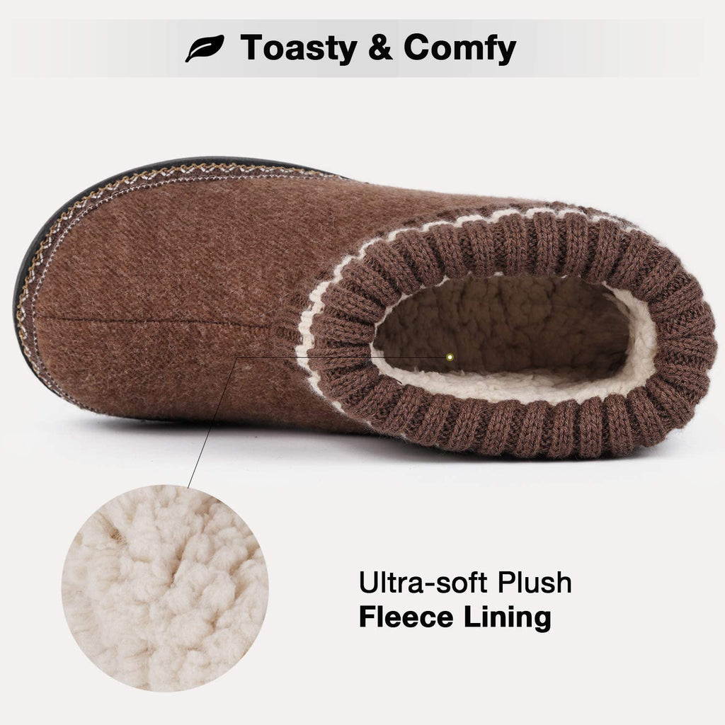 EverFoams Women's Wool Memory Foam Hi-Top Boot Slippers– VeraCosy